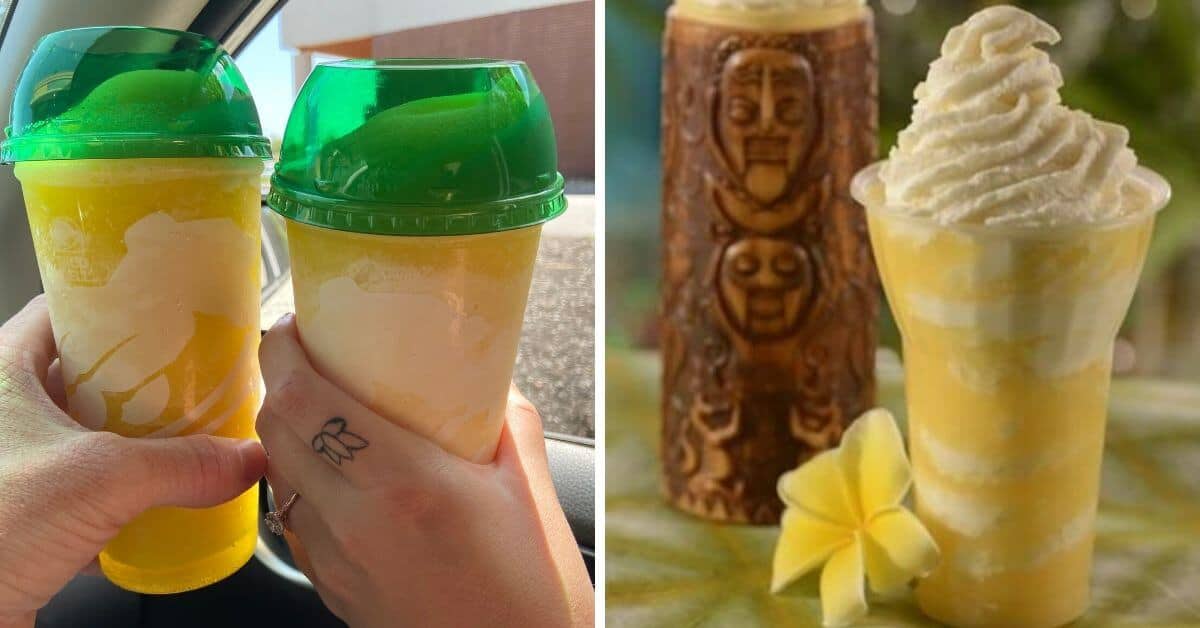 NEW Pineapple Flavored Drink From Taco Bell Gives Us Dole Whip Vibes