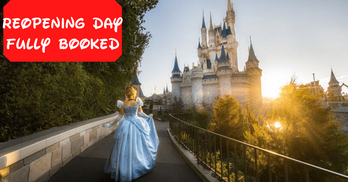 All AP Reservations for Disney World Reopening Day Booked