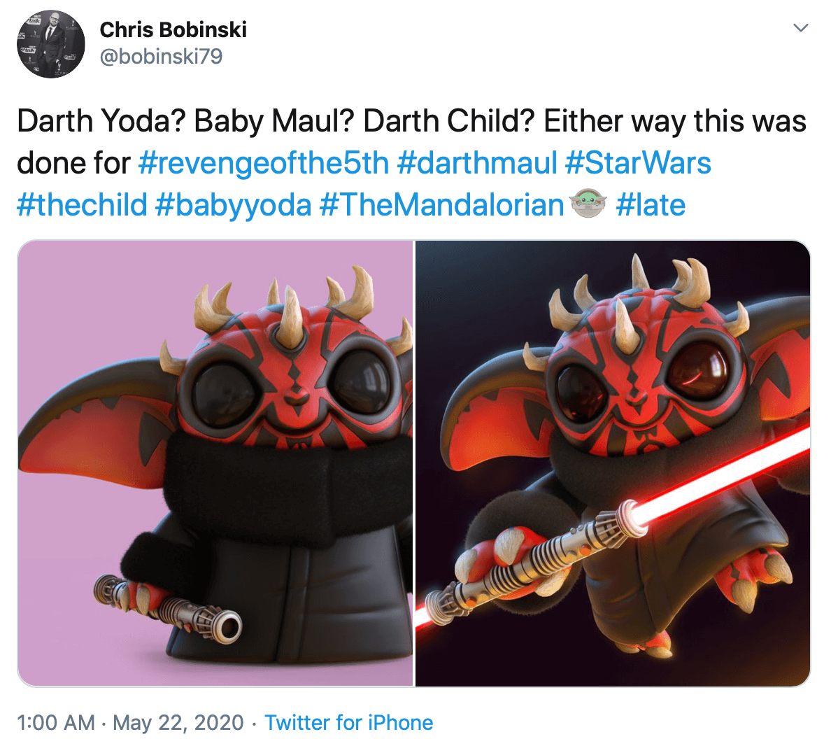 Move Over Baby Yoda, Baby Darth Maul Is Here to Stay! - Inside the Magic