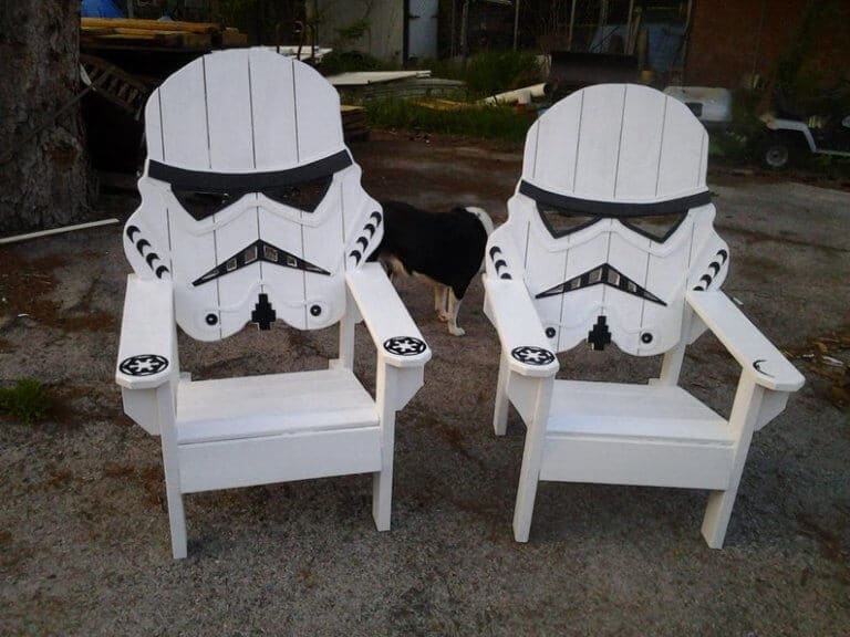 The Force Is Strong With These 'Star Wars' Adirondack Chairs!
