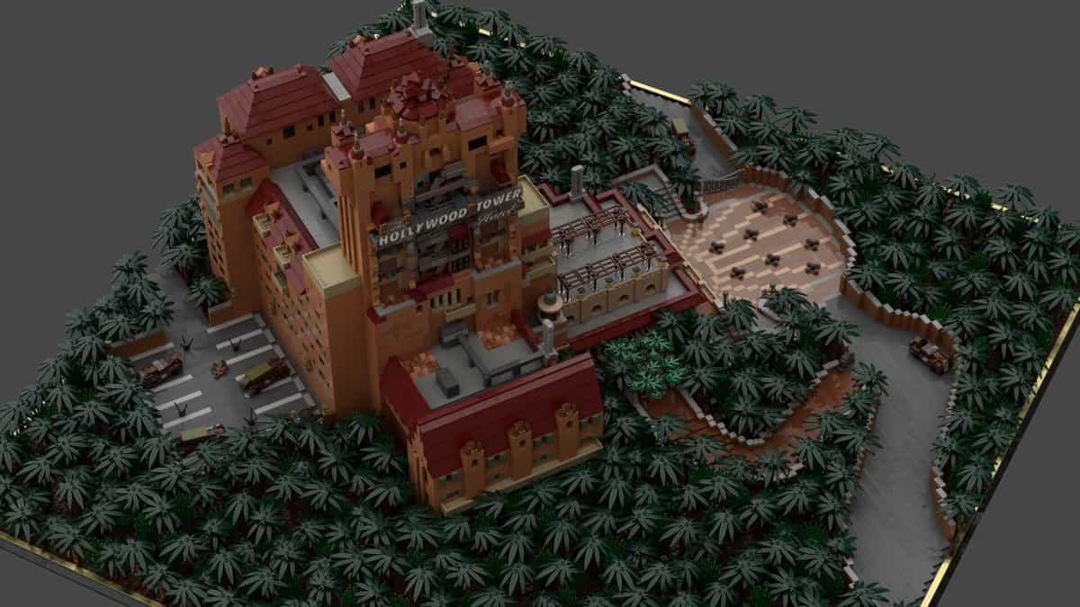 Tower of Terror Gets a LEGO Makeover