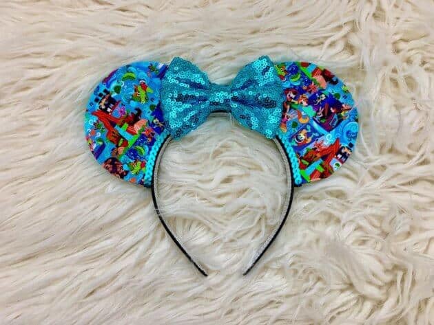 Splash Mountain Inspired Minnie Mouse Ears