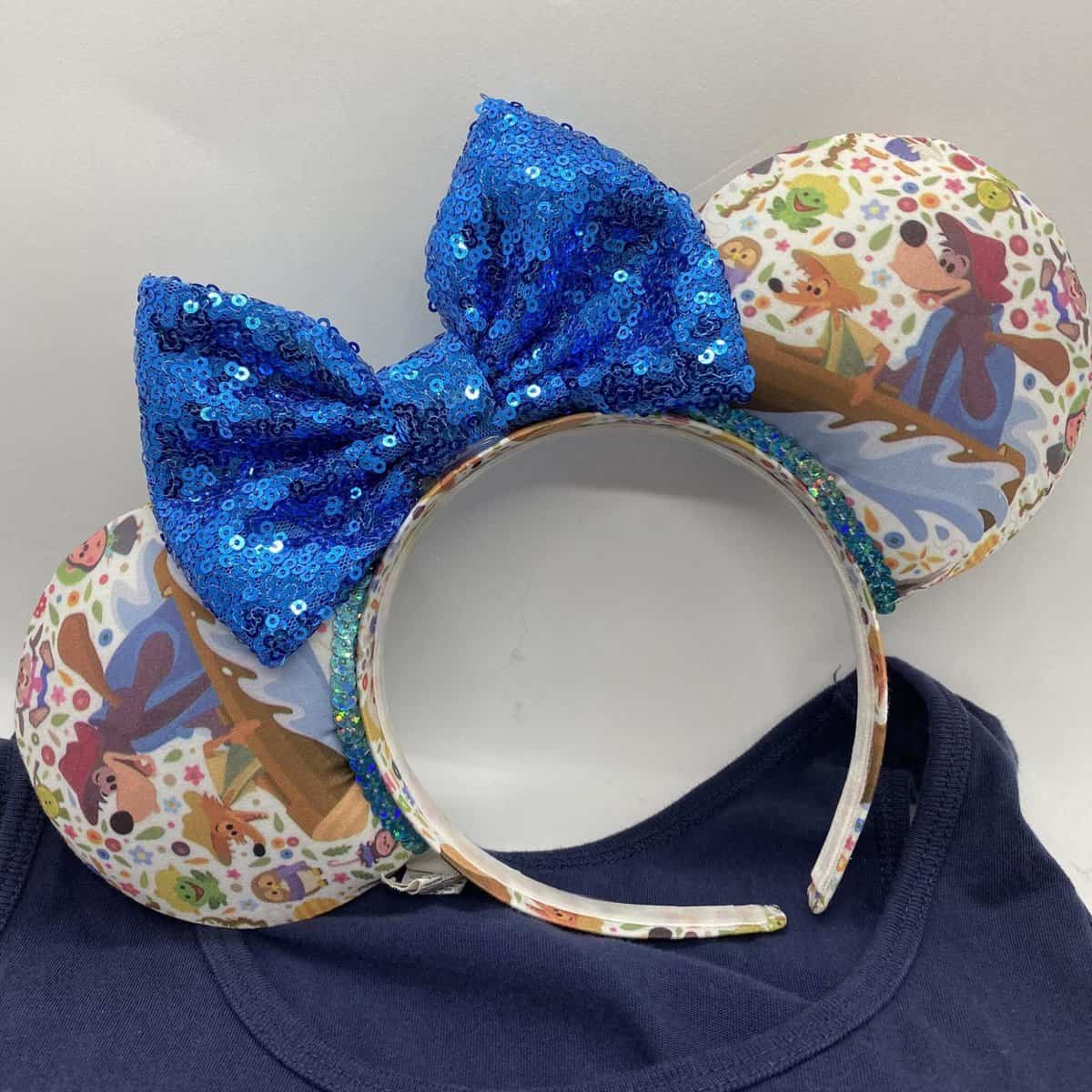 Splash Mountain Inspired Minnie Mouse Ears