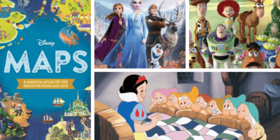 Book of Maps Shows Around the World of Disney Movies