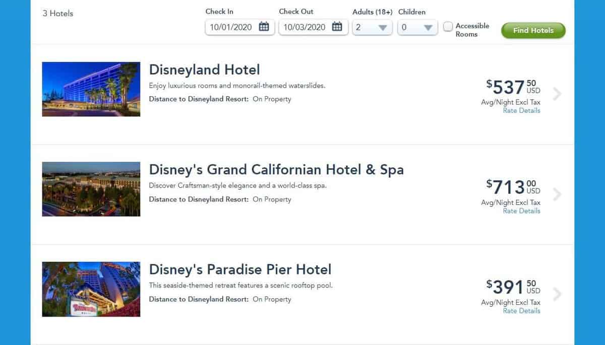Disneyland Only Accepting Reservations for October and Later