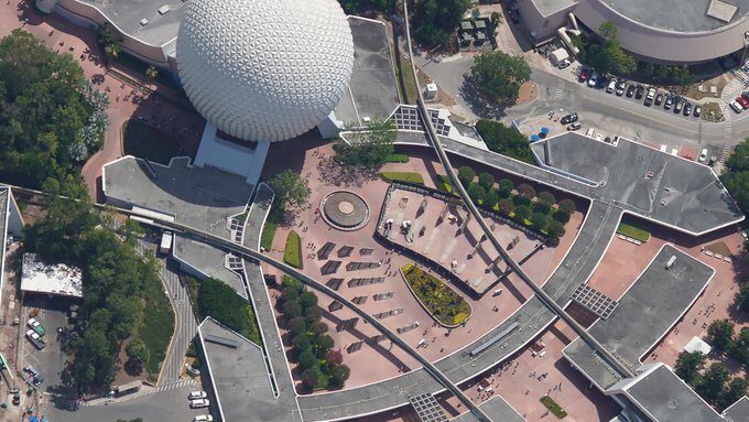 PHOTOS: Construction Update for New EPCOT Entrance