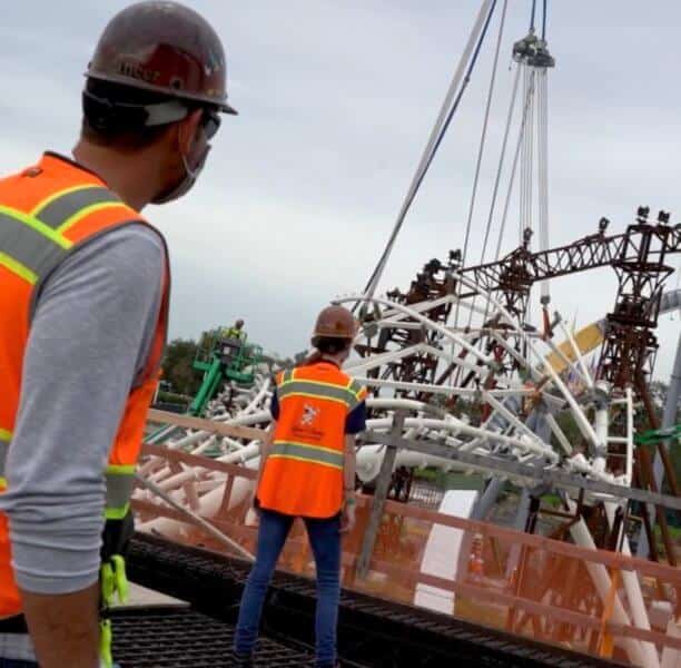 TRON Makes Continued Progress, Nears Exterior Completion