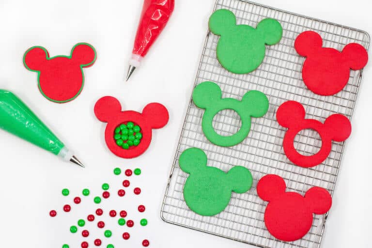 Make These Holiday Mickey Cookies With a Fun Surprise!