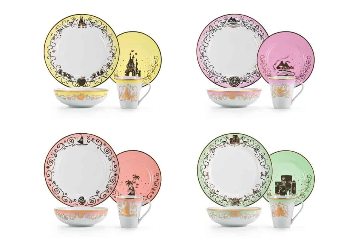 25 Days of Magic (Day 19): Disney Princess Dinnerware Set - Inside the ...