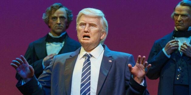 Is Donald Trump’s Disney Animatronic Actually Hillary Clinton?