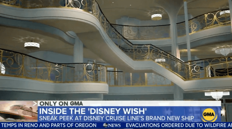 'GMA' Gives First Look INSIDE Disney Wish