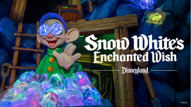 Beautiful Details Added to New Snow White Attraction