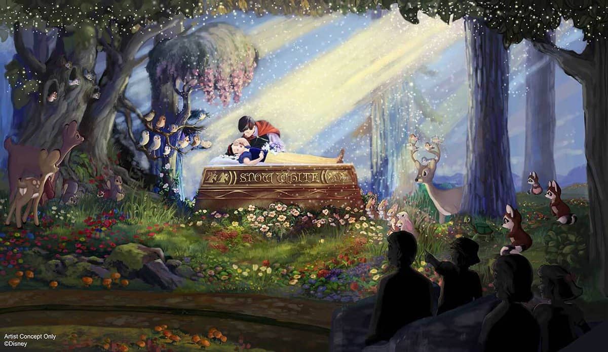 Disney Fans Defend New Snow White Ride Scene