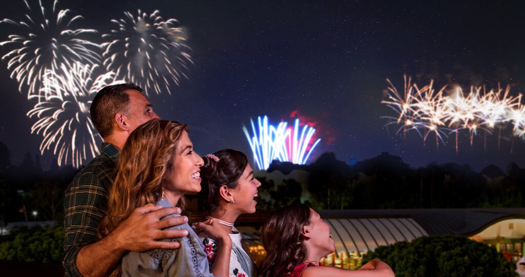 Best Places to View Disneyland Fireworks