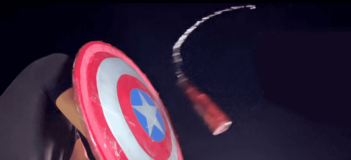 Marvel Fans Create Real Captain America Shield That Bounces Back