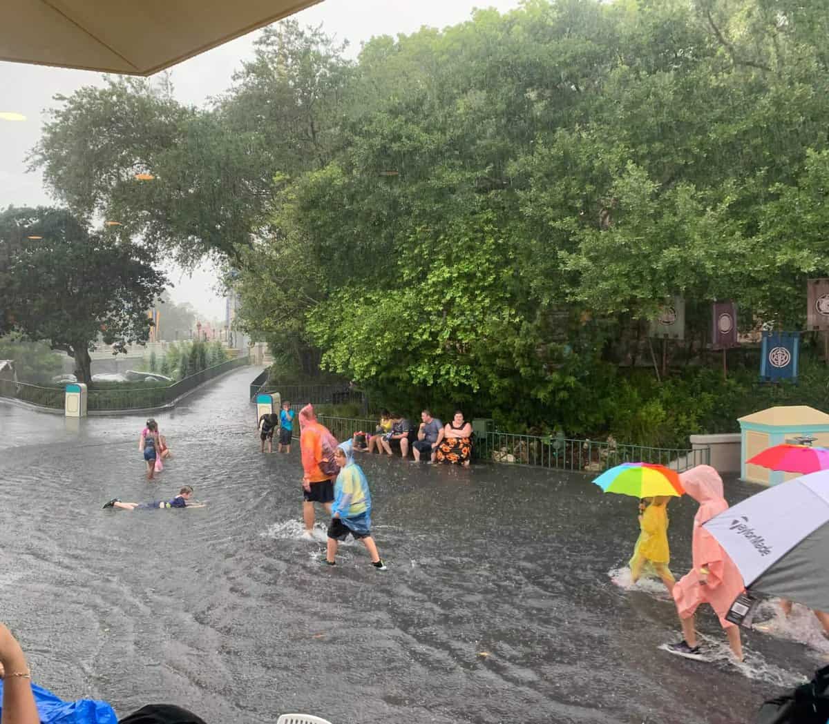 Brutal Thunderstorm Leads to MORE Severe Flooding at EPCOT - Inside the ...