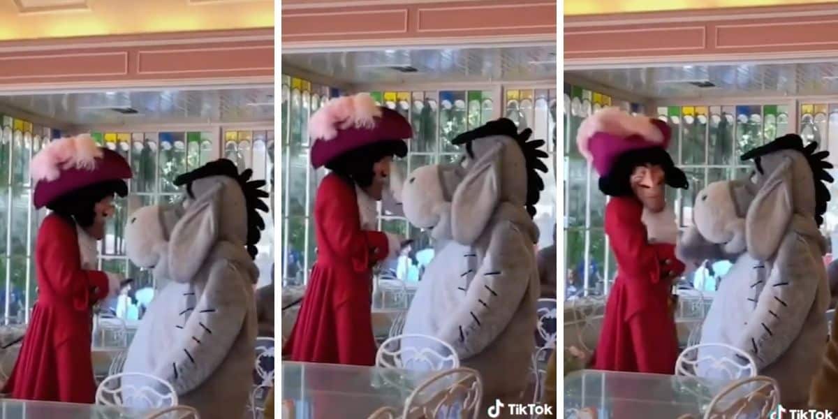 Disney Character Slapping Disney Villain Across Face Caught on Camera