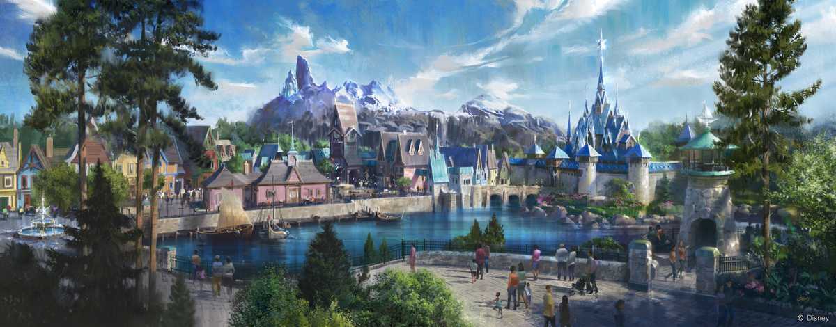 Disney Park Reveals Work Being Done On Massive 'Frozen' Expansion