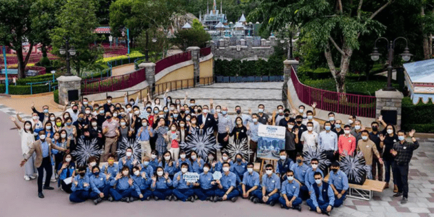 Disney Cast Members Make "Ice Magic" as Highly Anticipated Project Hits ...