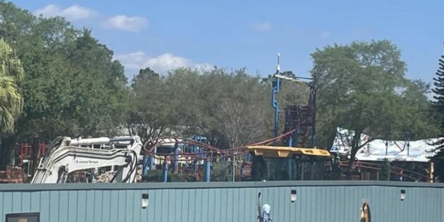 Demolition Underway at Universal Studios, Multiple Attractions Closed