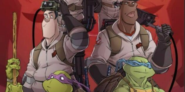 What's the 'Ghostbusters' and 'Ninja Turtles' Crossover About?