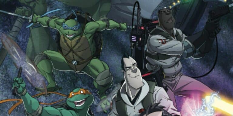 What's the 'Ghostbusters' and 'Ninja Turtles' Crossover About?