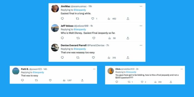 Fans Calling Disney-Themed Final Jeopardy! Question “Way Too Easy”