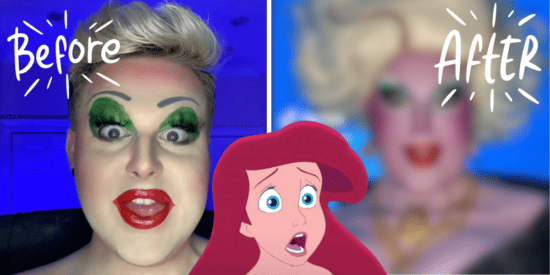 Drag Queen Perfectly One-Ups Ursula's Look in 'The Little Mermaid'