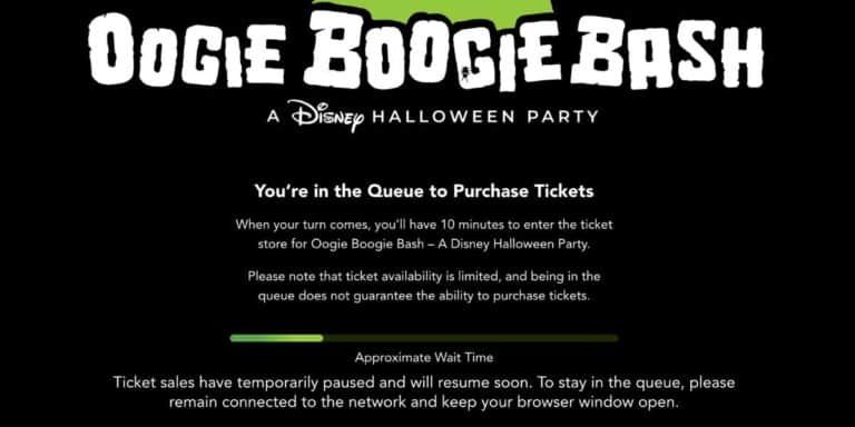 Surprise! Ticket Sales for Disney's Oogie Boogie Bash Are a Disaster, Again