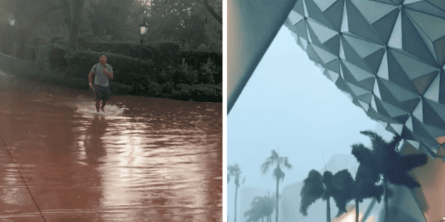 Disney World Under Water After Deep Flood