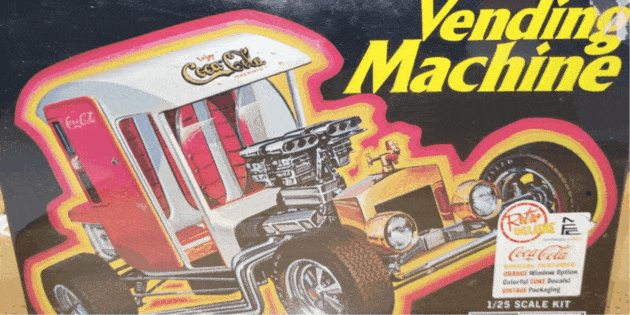This Coca-Cola Vending Machine Hot Rod is Refreshingly Fast