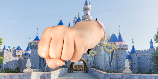 Security Breaks Up Disneyland Fight, Woman Injured