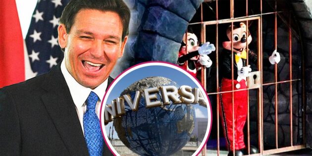 Disney Brings Universal into Desperate Fight against Desantis