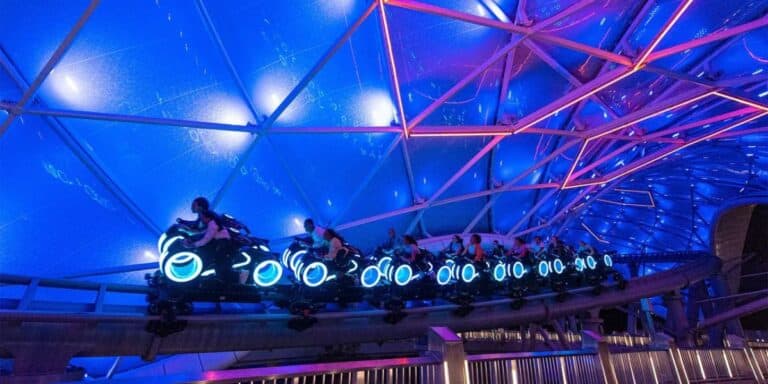 Man Jumps 12 Feet Onto Disney Roller Coaster, Slumps Over Ride Vehicle