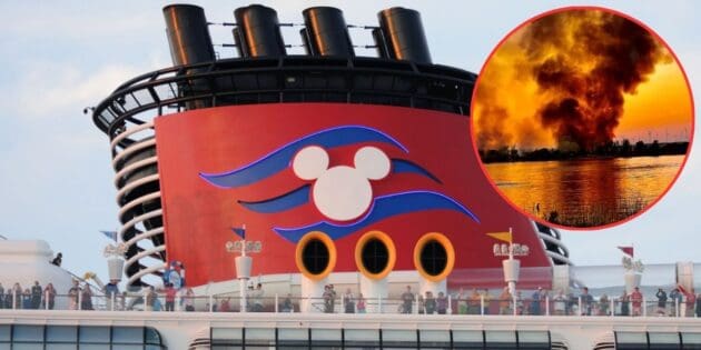 Fire Engulfs Disney’s Private Island, Thousands Held From Ship Amid ...