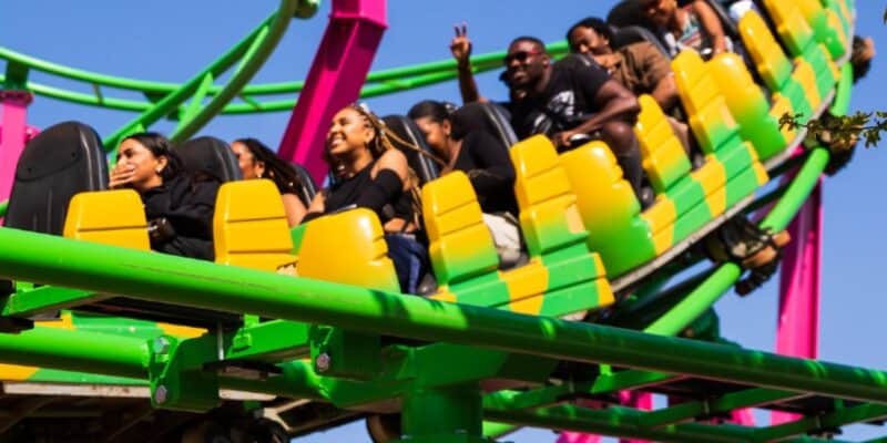 VIDEO: Roller Coaster Falls Apart Mid-Ride