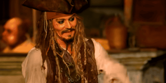 Johnny Depp Makes Triumphant Return as Captain Jack Sparrow, Millions ...