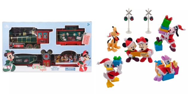 Celebrate the Season with the Mickey Mouse and Friends Christmas Train Set