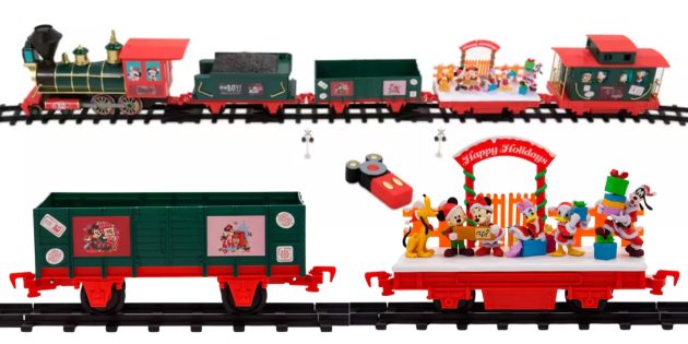 Celebrate the Season with the Mickey Mouse and Friends Christmas Train Set