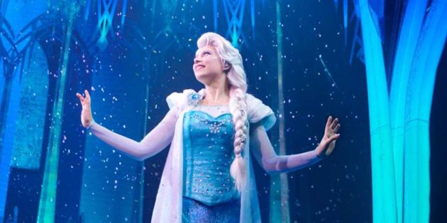 Elsa's Face Ripped Open at Disney Park